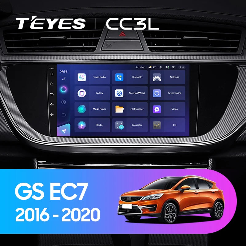 Geely GS (2016-2020) / Emgrand EC7 1 (2018-2020) [F1] - T'EYES