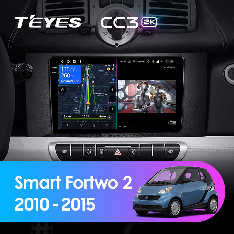Mercedes Benz Smart Fortwo 2 (2010-2015) - T'EYES