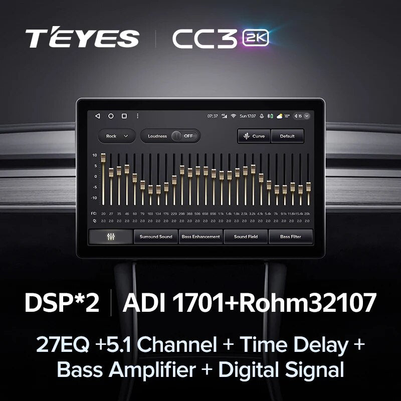 11" & 13" CC3 2K for Toyota Volkswagen Hyundai Kia Renault Suzuki Hond