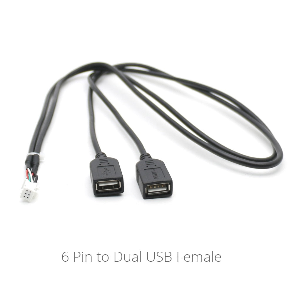 SPARE PARTS: USB1 & USB2/3 (4 Pin & 6 Pin) USB Connector - T'EYES
