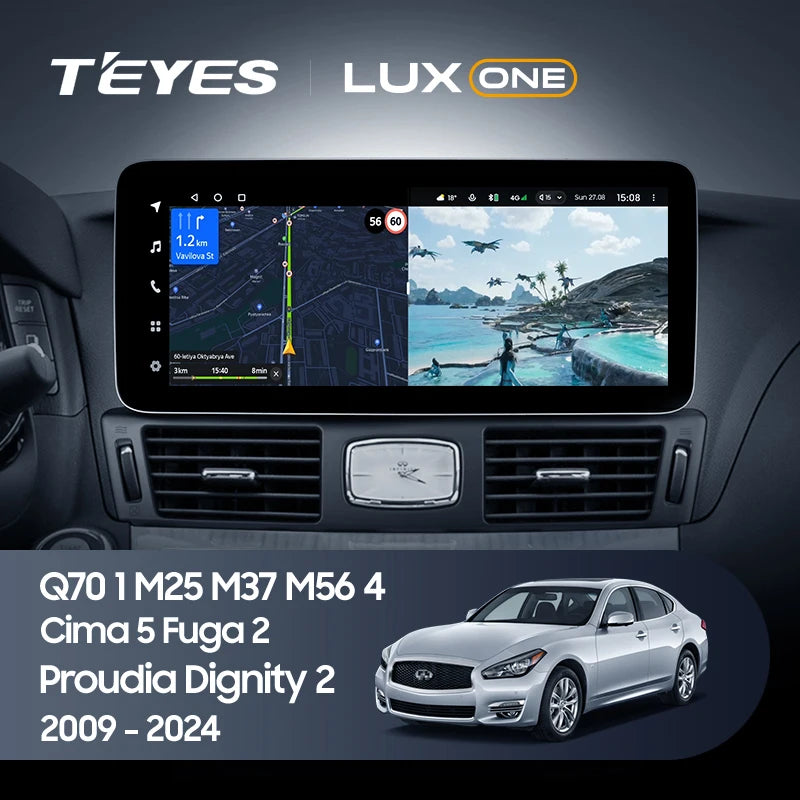 Infiniti Q70 1 M25 M37 M56 4 / Nissan Cima 5 Fuga 2 Y51 / Mitsubishi P ...