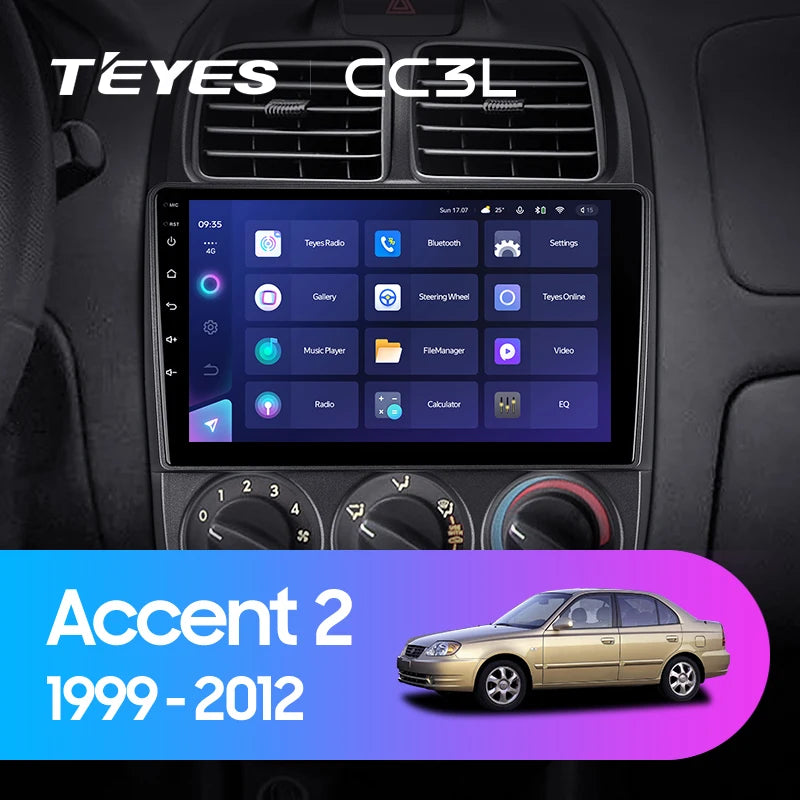 Hyundai Accent II 2 LC2 (1999-2012) - T'EYES