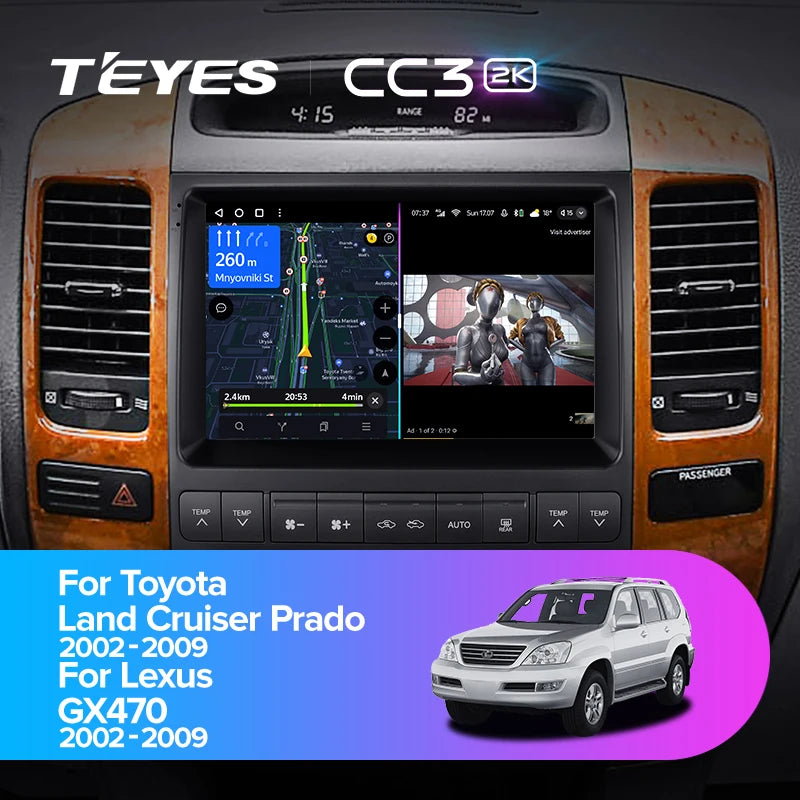Toyota Land Cruiser Prado 120 / Lexus GX470 GX 470 J120 (2002-2009) - T ...