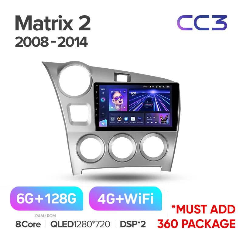 Toyota Matrix 2 E140 (2008 - 2014)