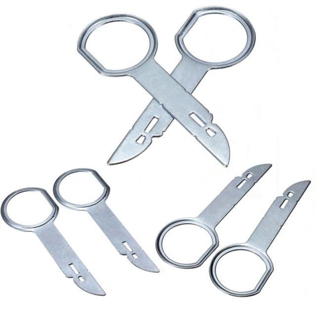 4 Piece Special Disassembly - Head Unit Extraction Release Keys